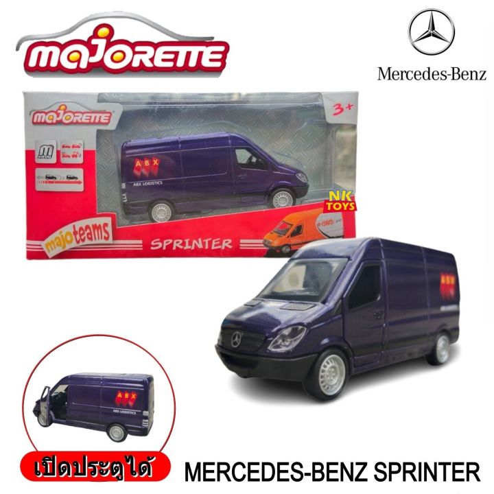 Steel car model majotte genuine copyright MERCEDES-BENZ sprinter open ...