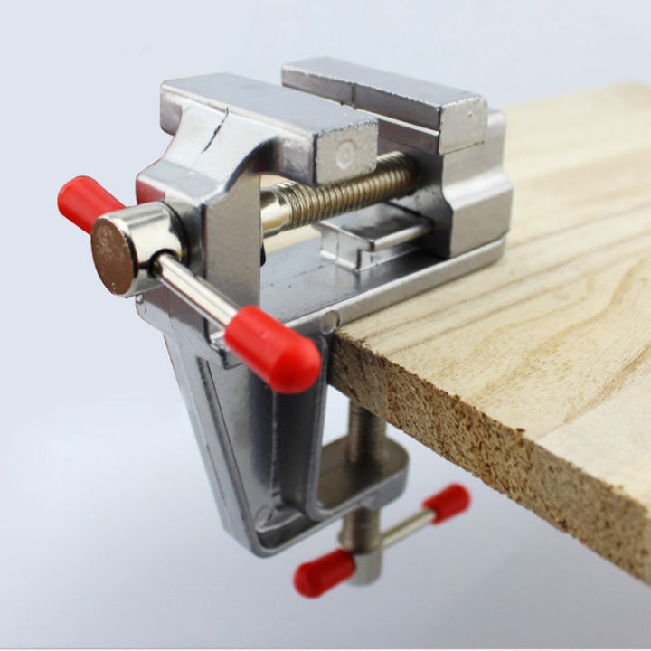 35mm Aluminium Alloy Table Bench Clamp Vise Multi-functional Bench ...