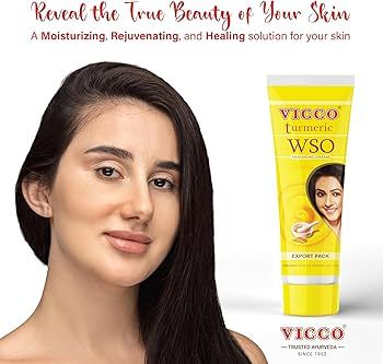 Vico Turmeric woo Skin cream or Fights pimples and blemishes for ...