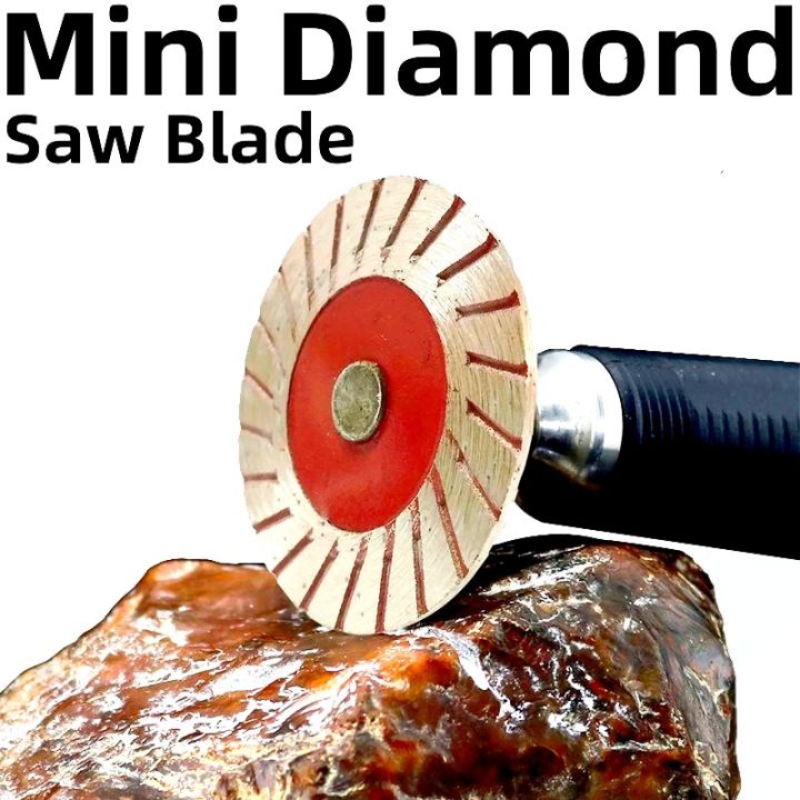 40mm Diamond Mini Saw Blade with Thread Stone cutting disc Granite ...