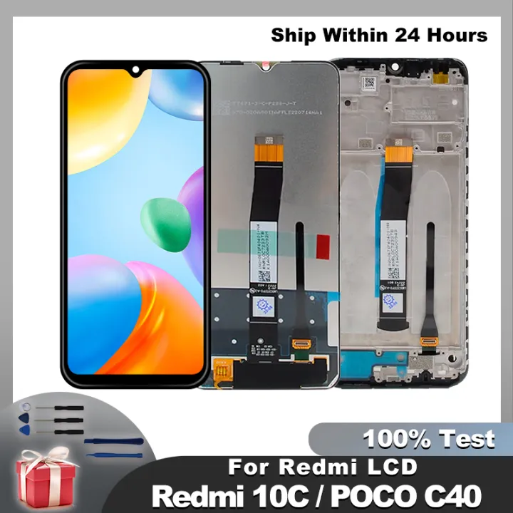 6.71" For Xiaomi Redmi 10C LCD 220333QAG Display Touch Screen Digitizer ...