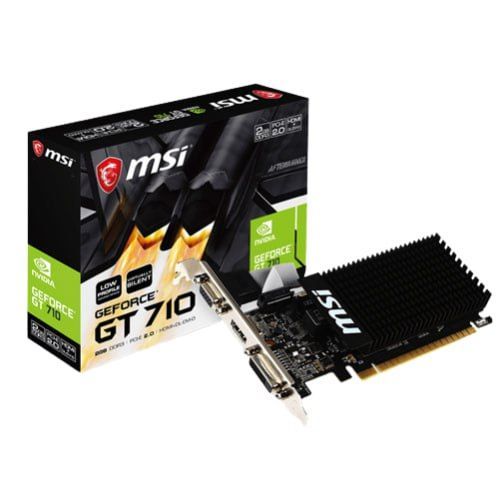 MSI GAMING GT 710 2GB GDRR3 64-BIT LOW PROFILE GRAPHICS CARD | Daraz.lk