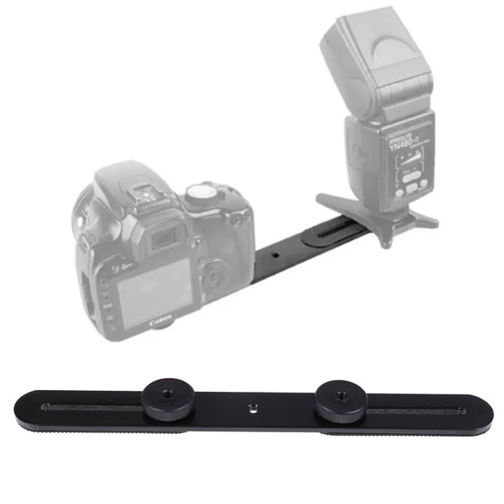 Universal Double End Light Stand Holder Flash Bracket Mount Tripod with ...