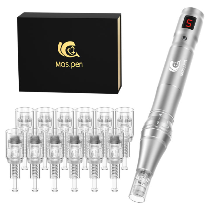 Wireless Derma Pen Electric Microneedling Professional SKincare Pen ...