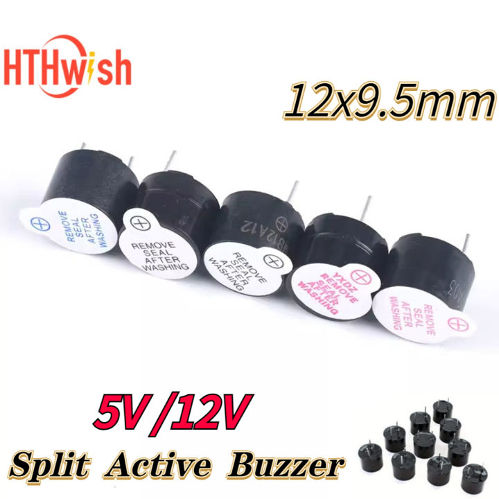 10pcs/20pcs 5V 12V Active Buzzer Split Kit Long Continous Beep Tone ...