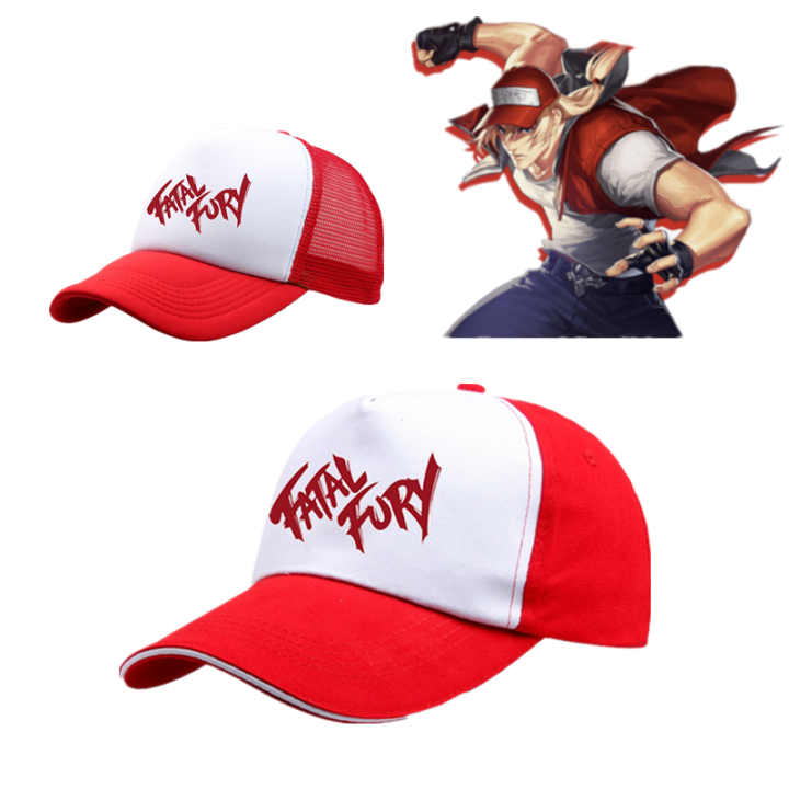 Game KOF Fatal Fury Terry Bogard Coser King of Fighters Baseball Cap ...