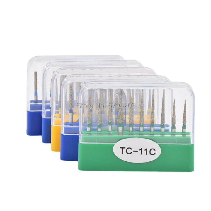 100 Random Assorted Diamond Burs (Different Shapes & Sizes) | Daraz.pk