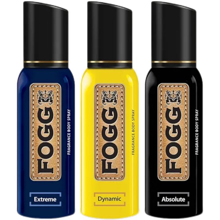 Fogg Absolute+ Dynamic+ Extreme Fragrance Long Lasting Perfume 120ml ...