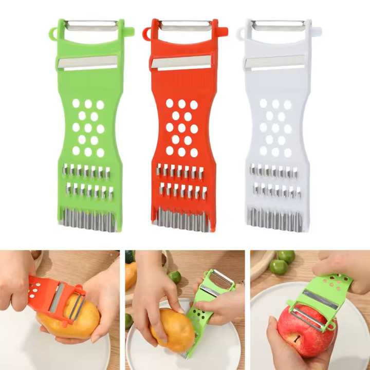 Multi veg Cutter/Peeler / Julienne Peeler Multipurpose Vegetable Fruit ...