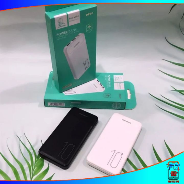 Vdenmenv Dual USB And C Type Power Bank DP09 10000mAh | Daraz.com.bd