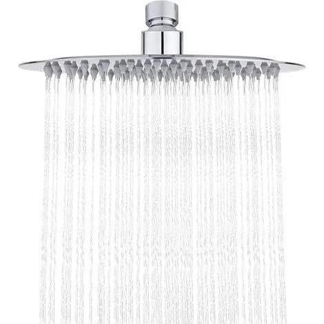Large Round Shower Head Stainless Steel All Sizes/ Pressurize Thickened ...