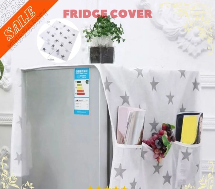 Premium Dust-Resistant Fridge Cover with Spacious PocketsUltimate Water ...