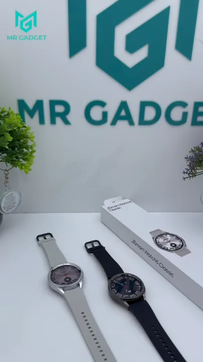 JS Watch 6 Classic Smart Watch | Round Dial Smart Watch | Full Bezel ...