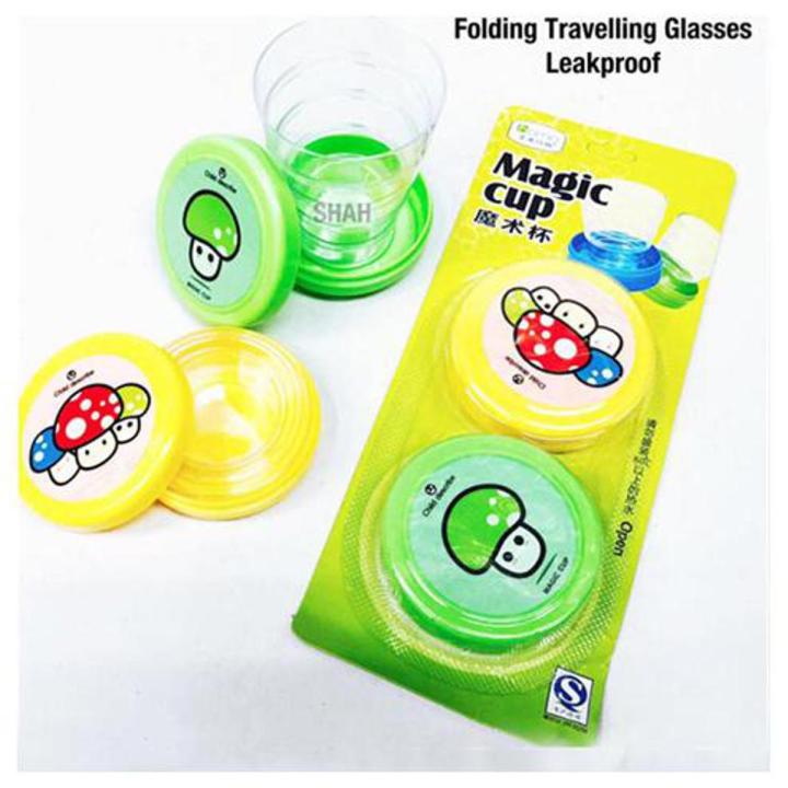 Folding glass, Magic Glass for Water- Portable Glass-Collapsible | Daraz.pk