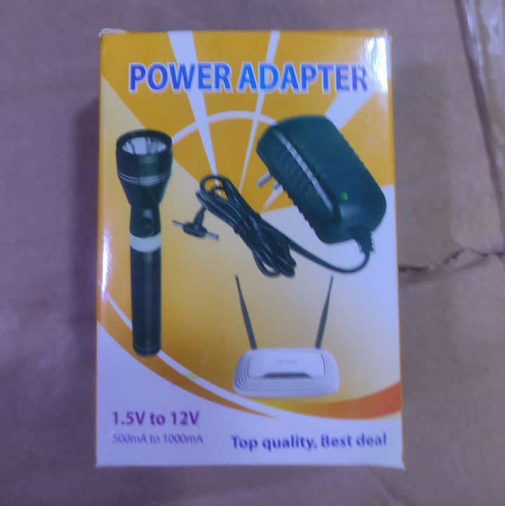 Universal Automatic 1.5V to 12V Power Adapter Charger For WiFi Router ...