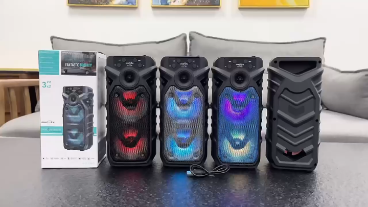 GREATNICE GTS-1560 Bluetooth, USB, SD Card & FM Radio Supported Lighting Effects Speaker | Daraz ...