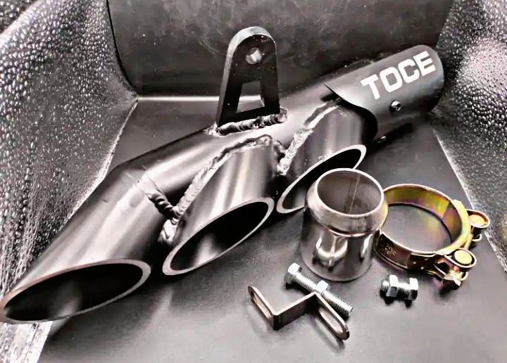 Toce exhaust for bikes (universal for any bike) | Daraz.pk