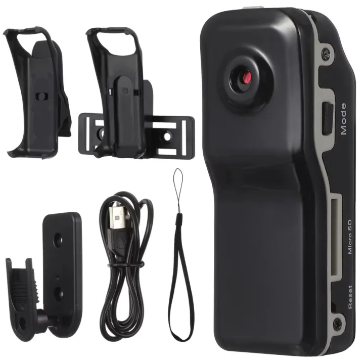 MD80 Mini Camera Digital Video Audio Recorder DVR for Car Sport Bike ...