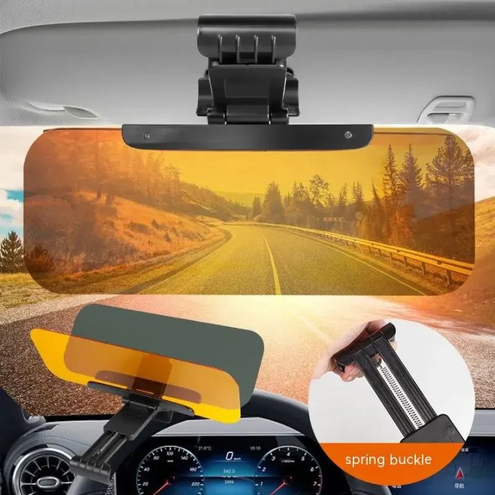Car Sun Visor Goggle Night Vision Driving HD Anti Sunlight Dazzling Day ...