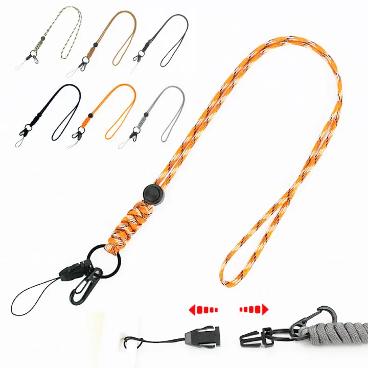 1/5Pcs Emergency Survival Backpack High Strength Paracord Keychain w ...