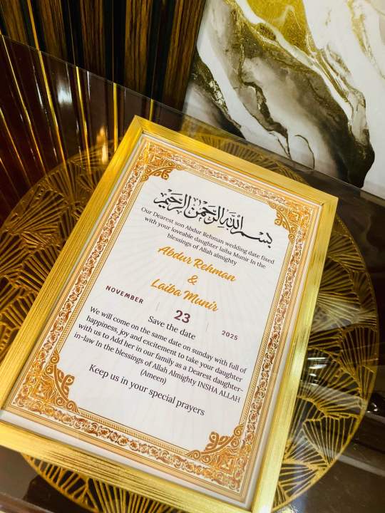 Date fix frame | save the date | Premium Date fix | Custom Date fix ...