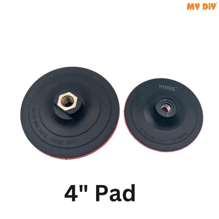 🛠️ 1pc Flocking Sandpaper Sponge Pad with Suction Cup Self-Adhesive ...