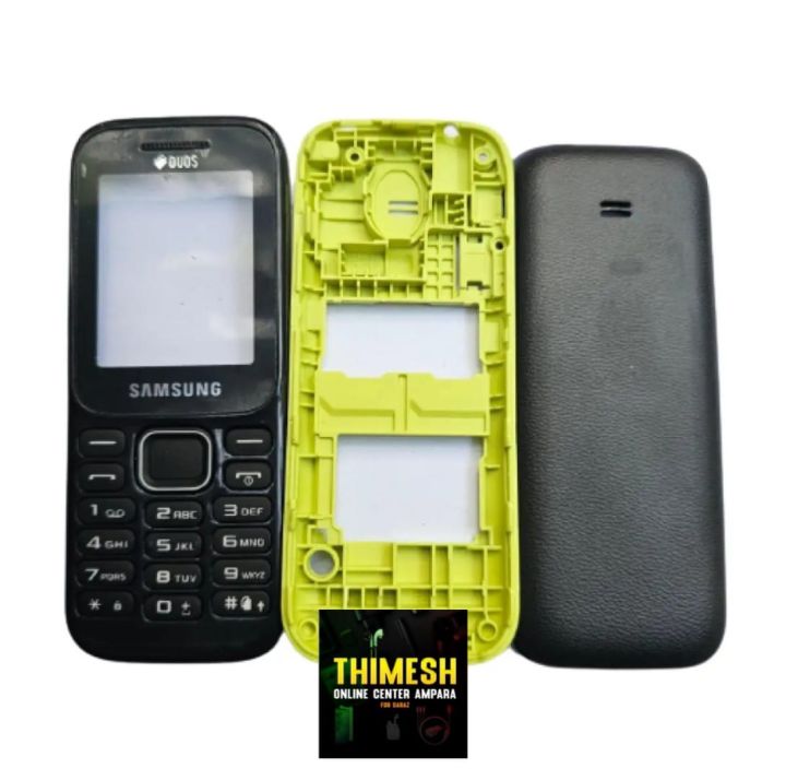 Samsung B310 housing mobile phone full cover case keypad with middle frame | Daraz.lk