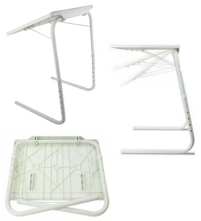 TABLE MATE 2 PORTABLE ADJUSTABLE DINNER LAPTOP TRAY FOLDING TABLE | Daraz.lk