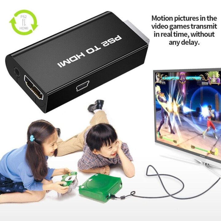 HDMI video converter adapter with 3.5mm audio output + USB cable for ...