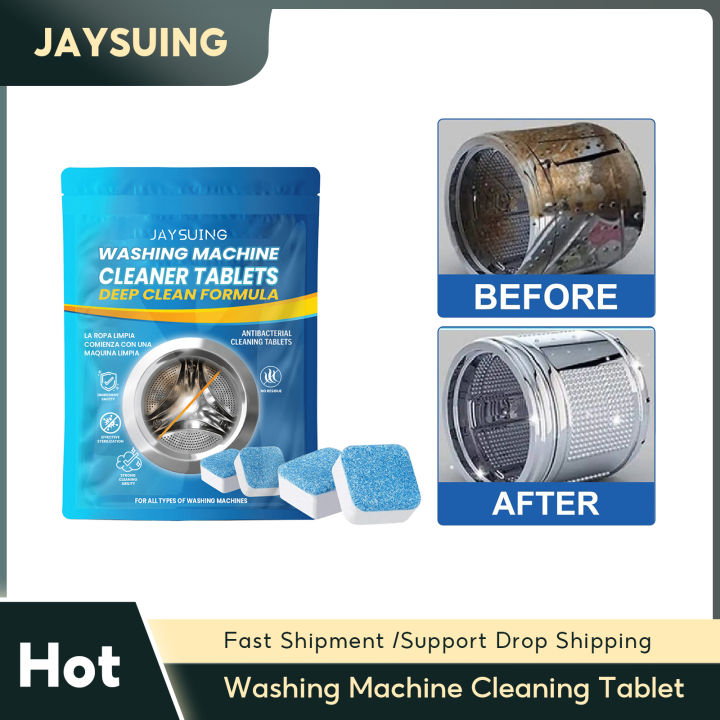 Washing Machine Cleaning Tablet Descaling Deodorant Remove Stubborn ...