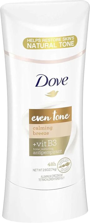 Dove Even Tone Antiperspirant Deodorant for Uneven Skin Tone Restoring ...