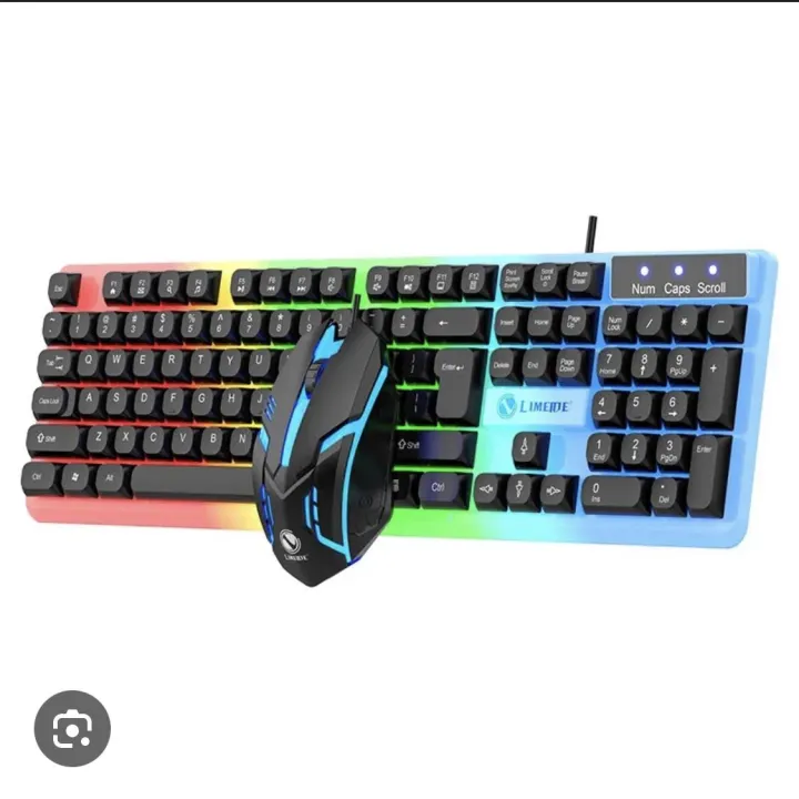 GTX350-Mechanical RGB Gaming Keyboard And Mouse Combo For PC And Laptop ...