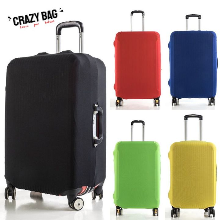 Luggage Protective Cover Solid Color Suitable for 18-28 Inch Suitcases ...