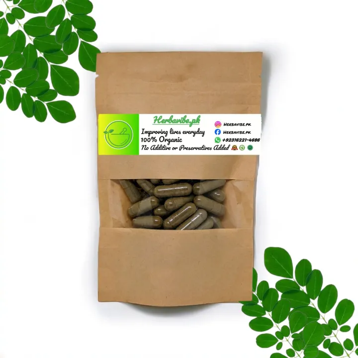 Vitality Boosting Moringa Tablets (100 Capsules) : Natural Immunity ...