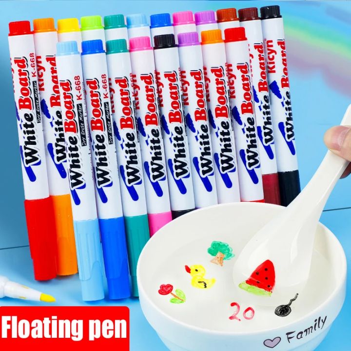 Montessori Magical Water Floating Student Painting Brush Whiteboard ...