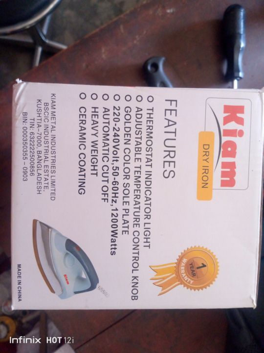 KIAM ELECTRIC IRON 555 | Daraz.com.bd