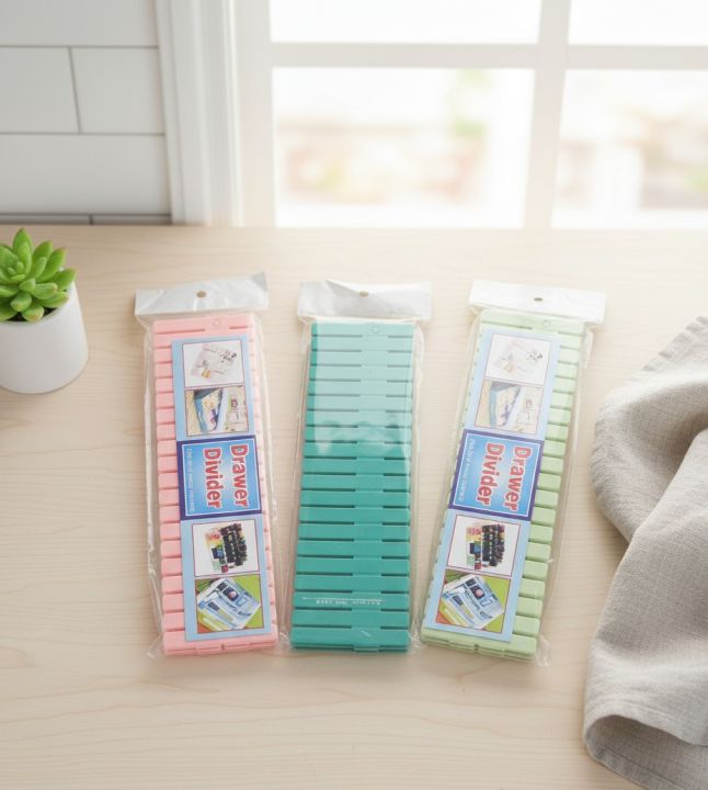 Adjustable Drawer Divider | Expandable Organizer for Kitchen ...