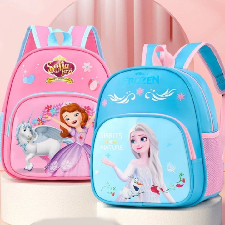 Disney Elsa Princess Children's Backpack Boy Girl Cute Mini Shoulder ...