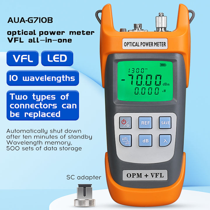 COMPTYCO OPM AUA -G710B All-IN-ONE Optical Power Meter with Visual ...