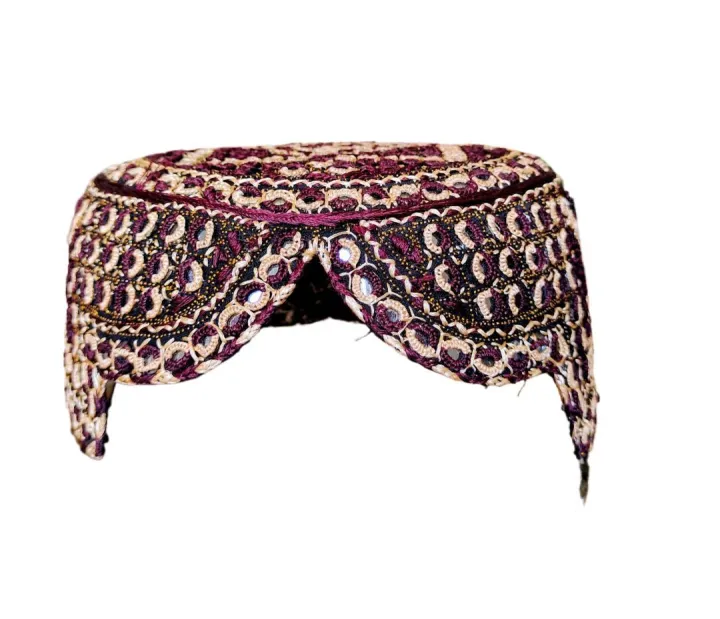 Handmade Traditional Two Colour Sindhi Cap made in Commando CTC ...