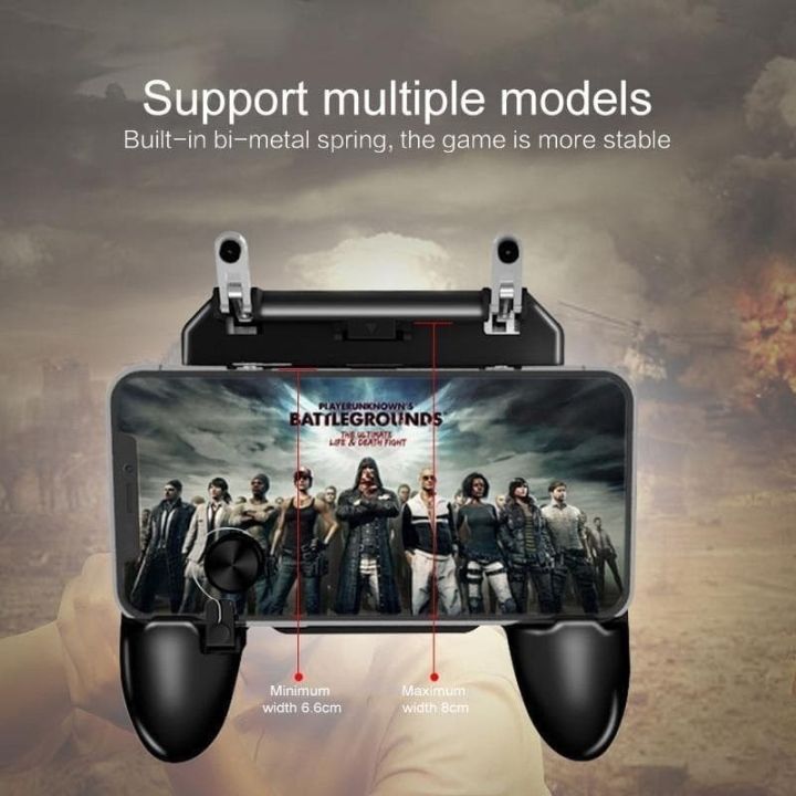 W11+ video gaming pad | PUBG Mobile Game Controller | free fire game ...
