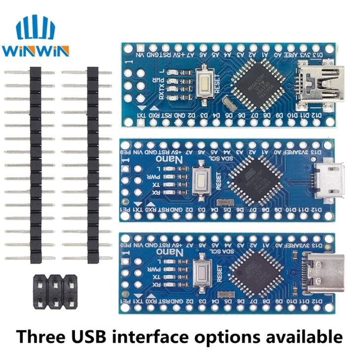 Mini / Type-C / Micro USB Nano 3.0 With the bootloader compatible Nano controller for arduino ...