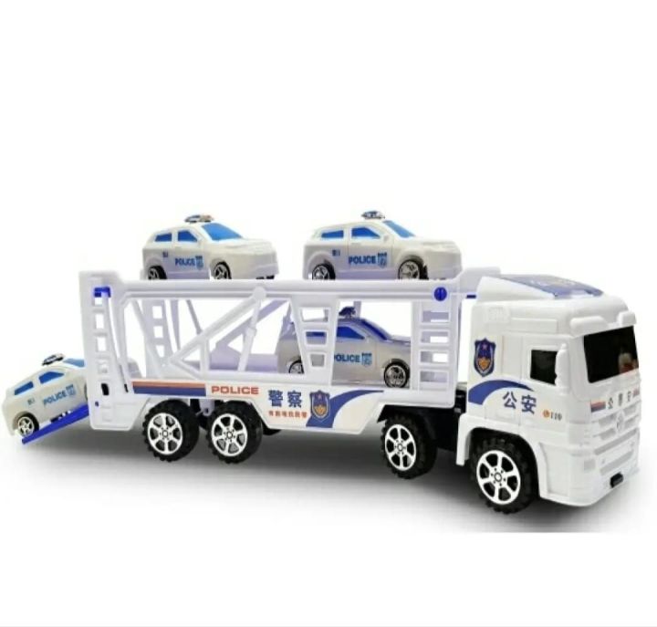 Big Truck Police Car Toy Police Man Car Educational Toy Kid Toy Police ...