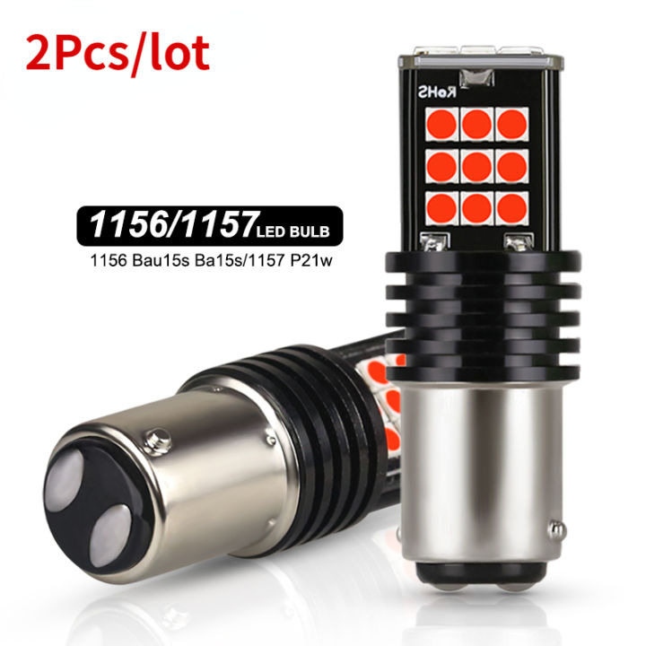 Py21w Ba15s P21w Led 1156 Bau15s Bulb 3030SMD Canbus 1157 Led Bay15d ...