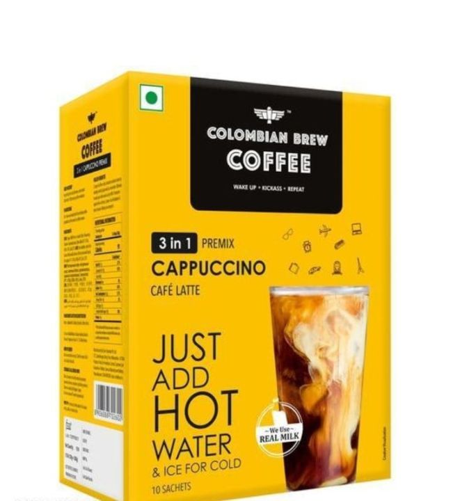 Colombian Brew Coffee - 3 in 1 Cappuuccino Cafe Late | Daraz.lk