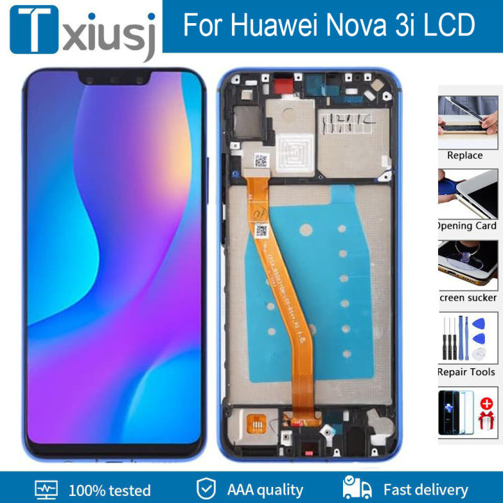 Tested Original LCD Display For Huawei Nova 3i LCD For Huawei P smart ...