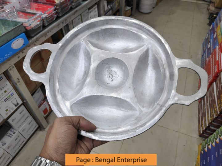 Pitha pan/rice cake pan/100% aluminium material/heavy duty quality ...
