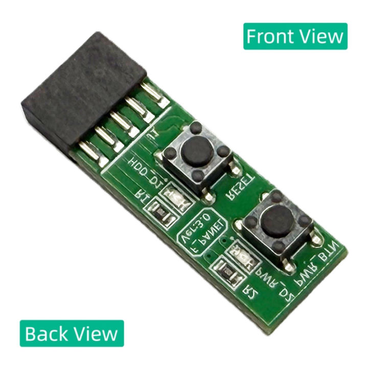 2x5 Pin Reset Power Switches Test Board Adapter For Computer Adapter ...