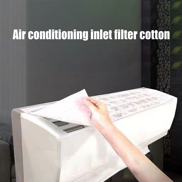 5pcs Anti-Dust Air Conditioner Vent Filter Cotton Cuttable Network ...