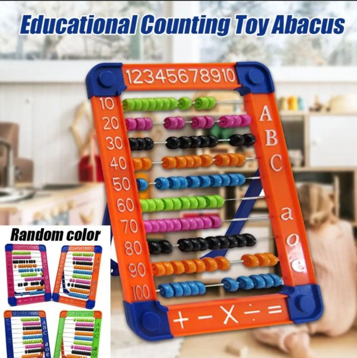 Educational Counting Toy Math Numbers Counting Beads Learning Abacus ...